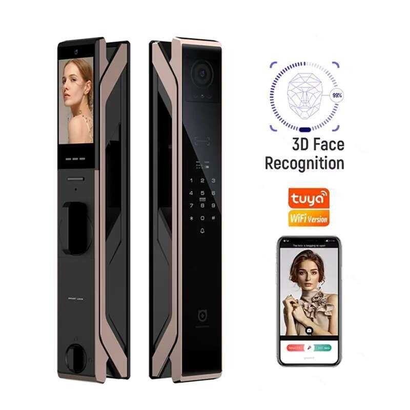 003 Security Intelligent Face ID Fingerprint Keypad Electronic Digital ...