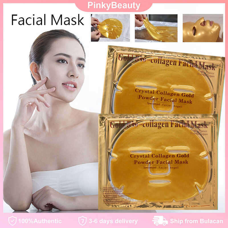 Bio-Collagen Crystal Collagen Gold Powder Facial Mask 1Pcs 860 | Shopee ...