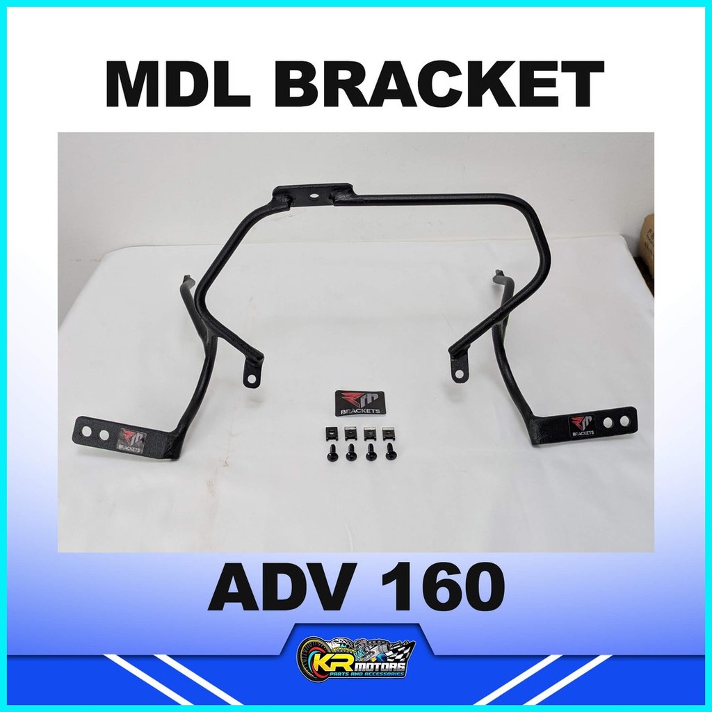 RM BRACKET ADV 160 AUXILLIARY LIGHTS BRACKET BLACK POWDER COATED IRON ...