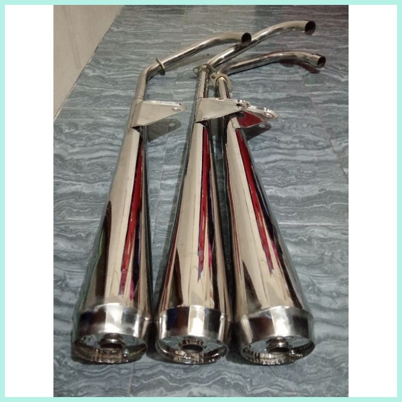Honda tmx 155 version 2 chicken pipe stainless | Shopee Philippines