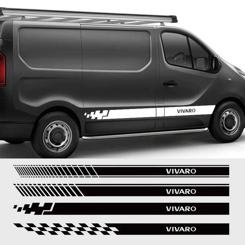 Side Car Door Stickers Auto Tuning Accessories Camper Van Vinyl Racing ...