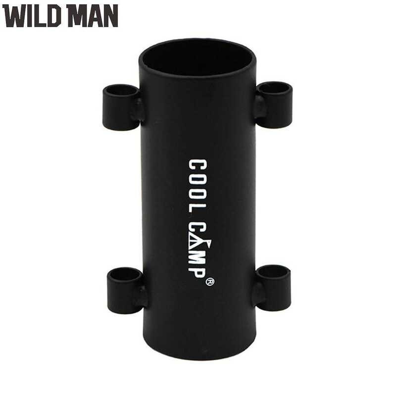 Iron Tent Awning Rod Outdoor Camping Canopy Pole Holder Fixed Tube ...