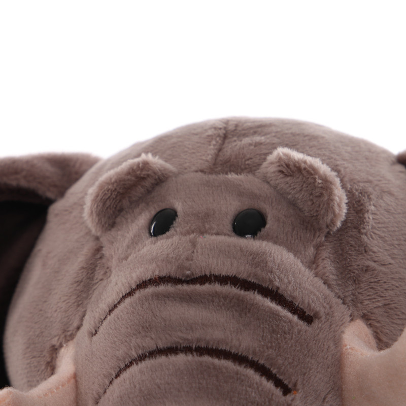 25cm Cartoon Hand Puppet Elephant Stuffed Animal Plush Toys Baby ...