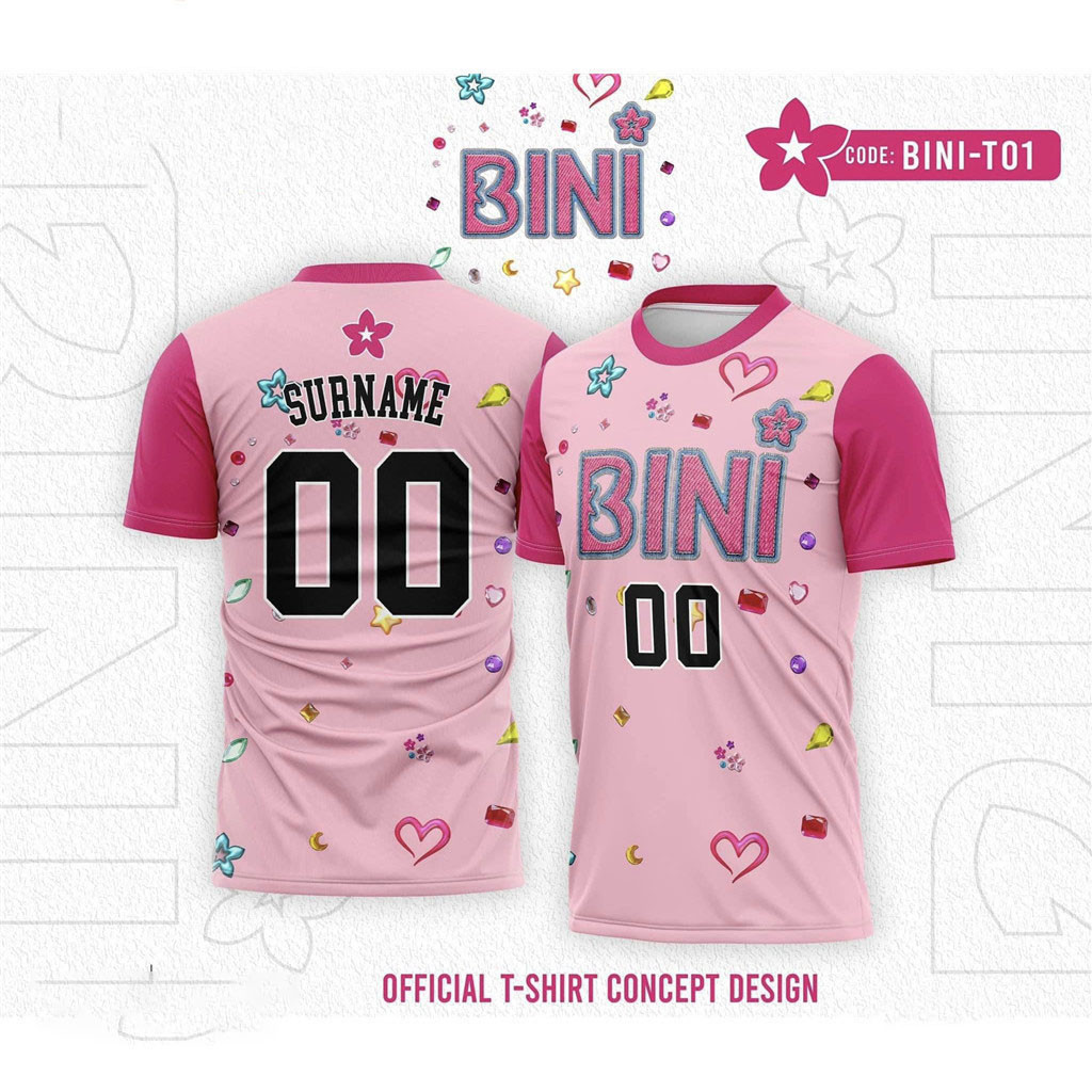 2024 New BINI jersey Bloom(s) exclusive jersey customized name and ...