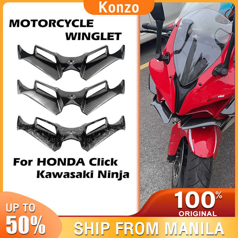 HL Mortorcycle Accessories Fixed Wing para 2024 HONDA Click 125i 150 ...