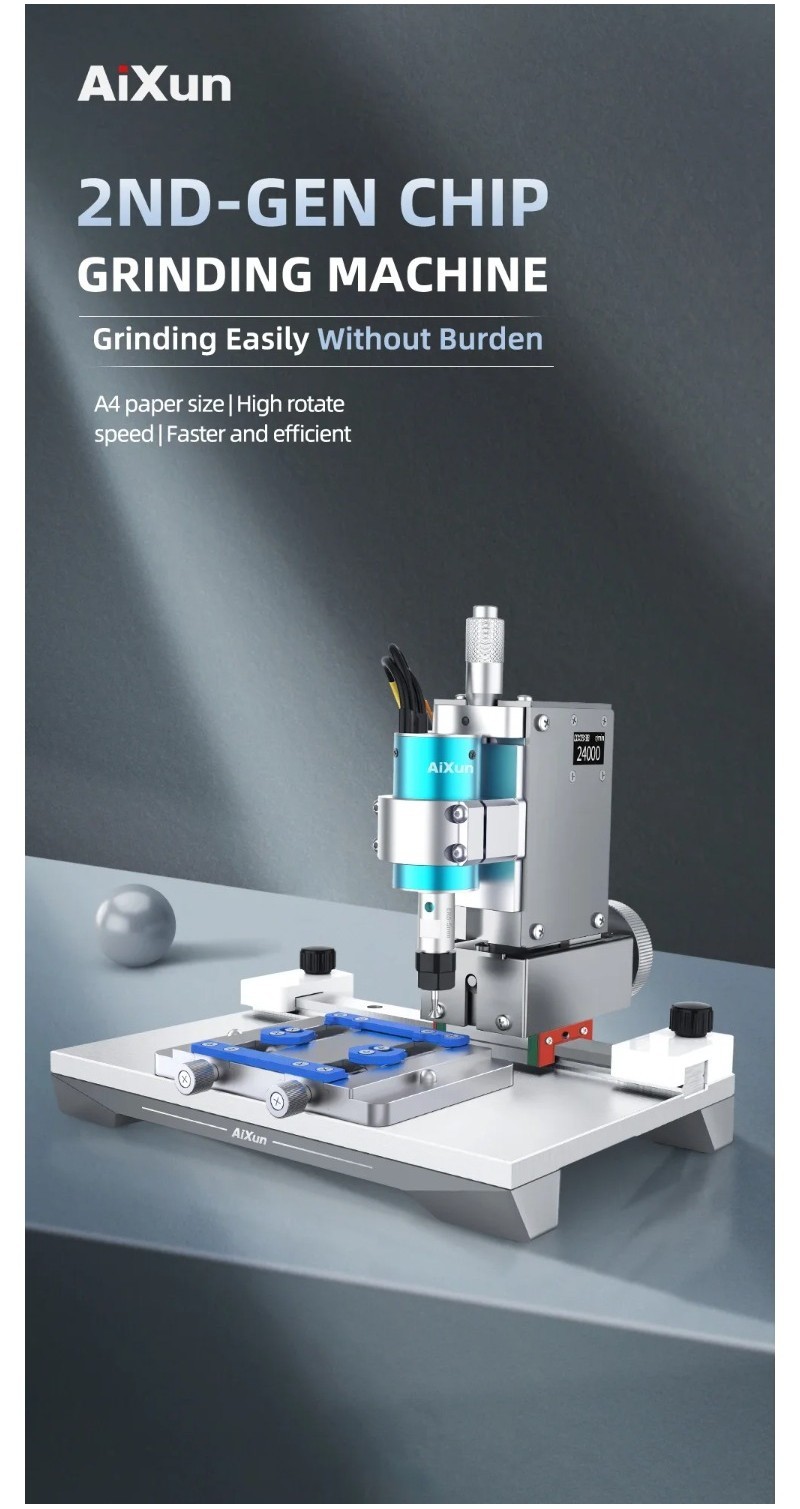 JCID AiXun Chip Grinding Specialist Special Design For Chip IC CPU Nand ...