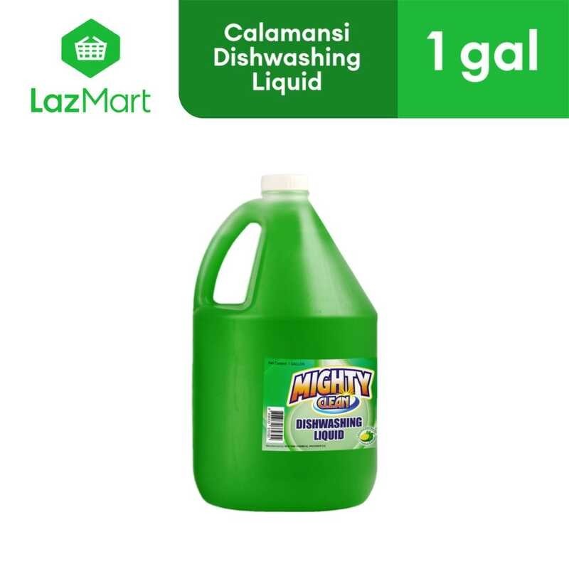 2025 Mighty Clean Dishwashing Liquid Calamansi Green 1 Gallon | Shopee ...