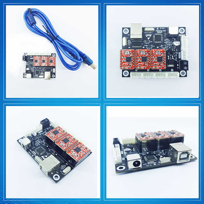 GRBL CNC controller laser USB communication Three-axis control board X ...