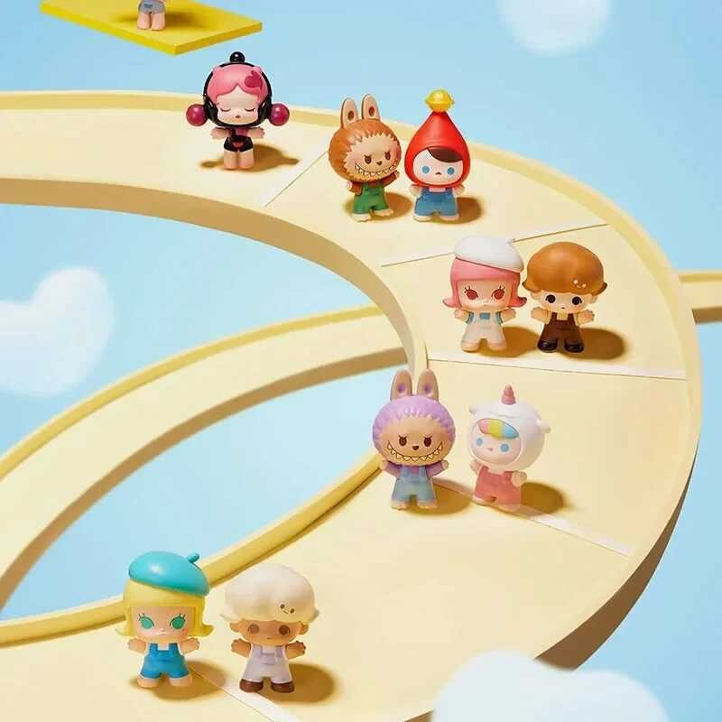 op Bean Skullpanda Dimoo Chaka Labubu Stand Up Hug Series Mini Bag ...