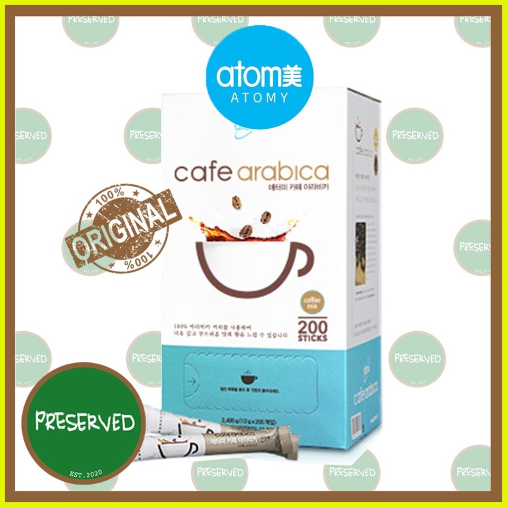 Atomy Cafe Arabica Premium 3 in 1 Coffee (200 Sticks) | Shopee Philippines