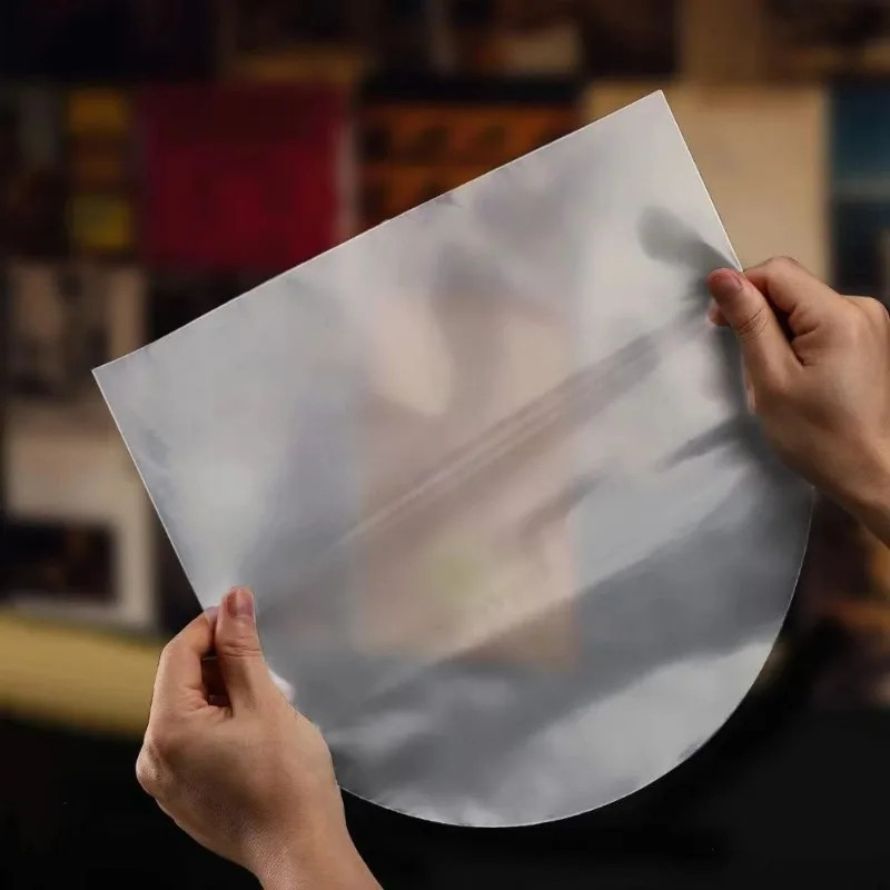 100/50/30Pcs Anti-Static Record Protecter - Outer Inner Plastic Cover ...