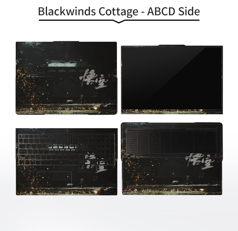 Laptop Skin Sticker For 2024/2023 Lenovo Legion Pro 5/7 Legion Slim 5/7 ...