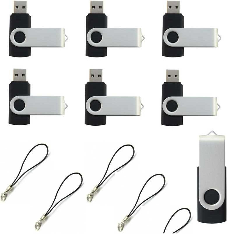 100 Pack lcwamy Drive USB Flash Bulk Thumb Drives 128MB CupShadow ...