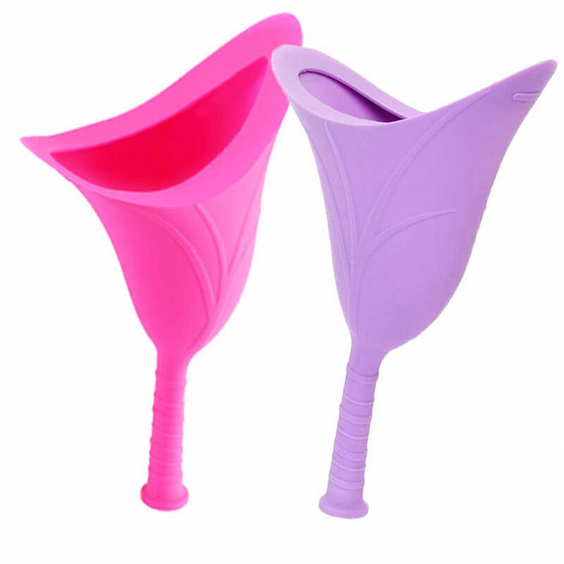 Device Urination Pee Funnel-Portable Silicone Female Urinal For Travelg ...