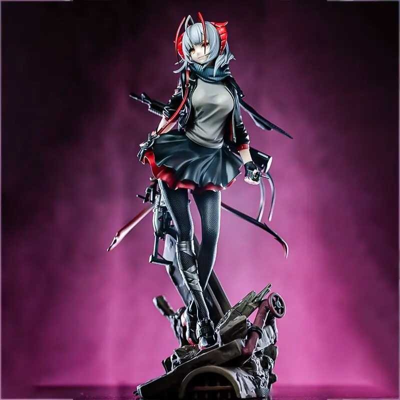 c 26Cm Arknights Anime Game Figure W Armed Beautiful Girls Peripherals ...
