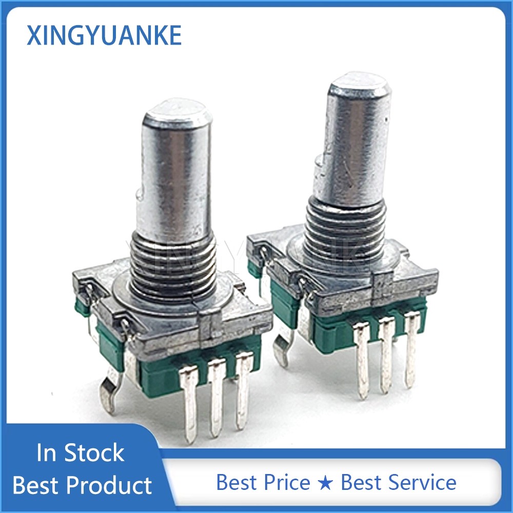 2Pcs/lot Half Handle 15mm Rotary Encoder Coding Switch EC11 Digital ...
