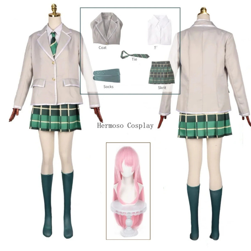 § Anime Cos Bang Dream Chihaya Anon Cosplay Costumes Soc Halloween ...