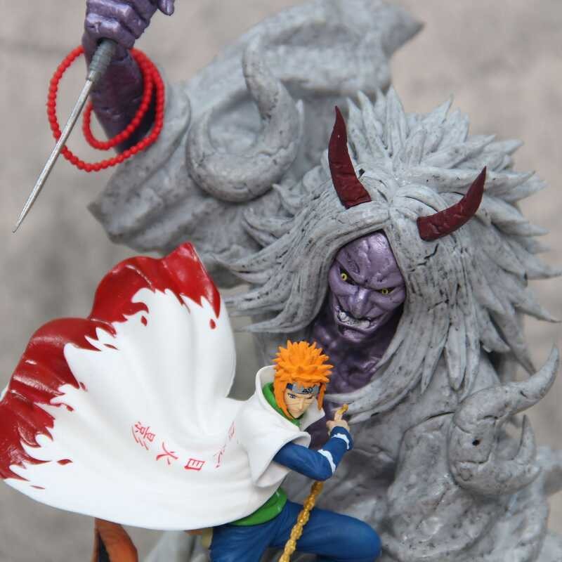 ZXH Naruto 29 Cm Action Figure Namikaze Minato Figurine Statue Yondaime ...