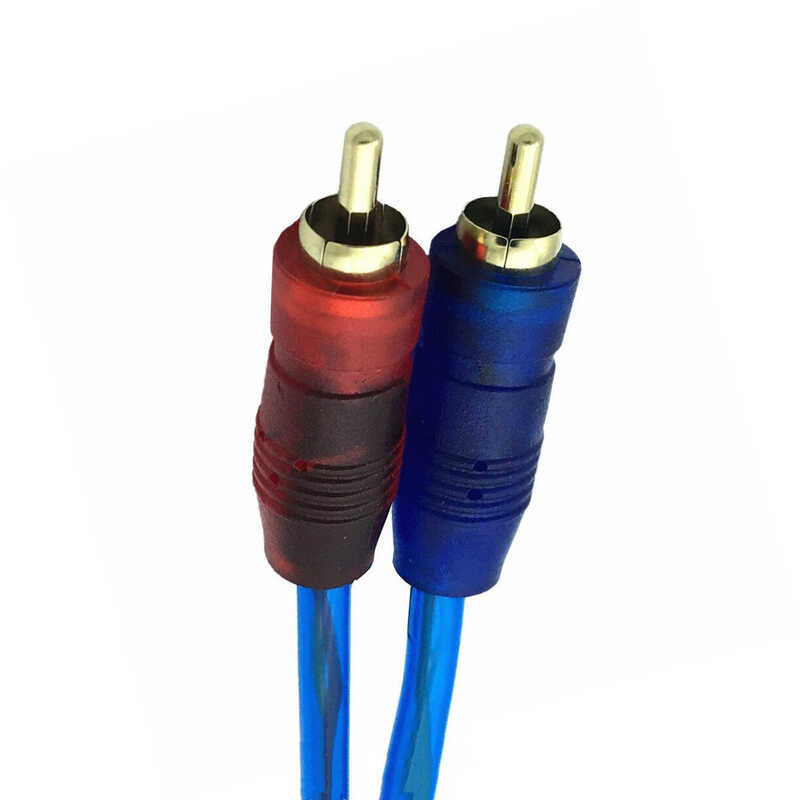 RCA 1Pcs Male To Female Splitter Stereo Audio Y Adapter Cable Wire ...