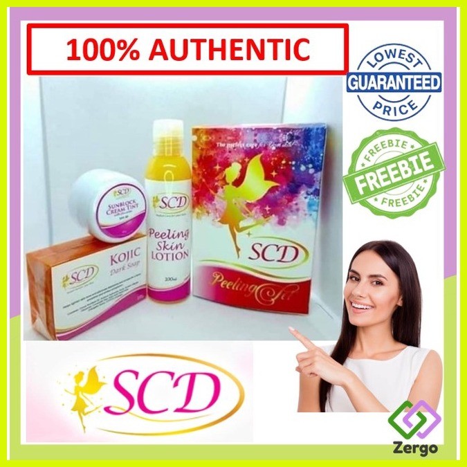 ☂ SCD Peeling Skin Lotion Big Set and SCD Peeling Skin Lotion Small Set ...