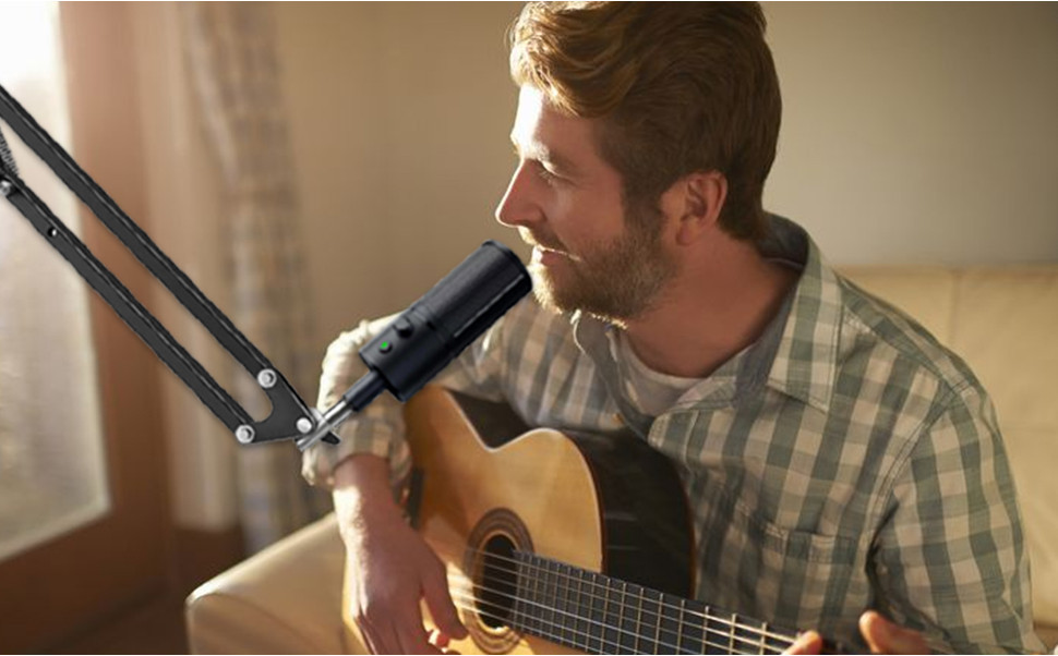 Microphone Arm Stand, MIC Boom Arm, Heavy Duty Mic Arm Desk Mount ...