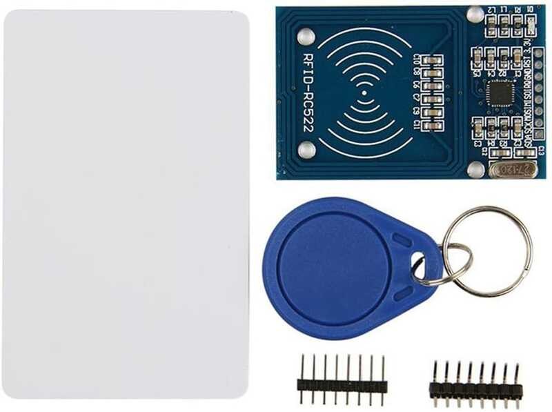 Kit Hiletgo Rfid Mifare Rc522 Rf Ic Sensor Module S50 Blank Card Key Ring For Arduino Raspb