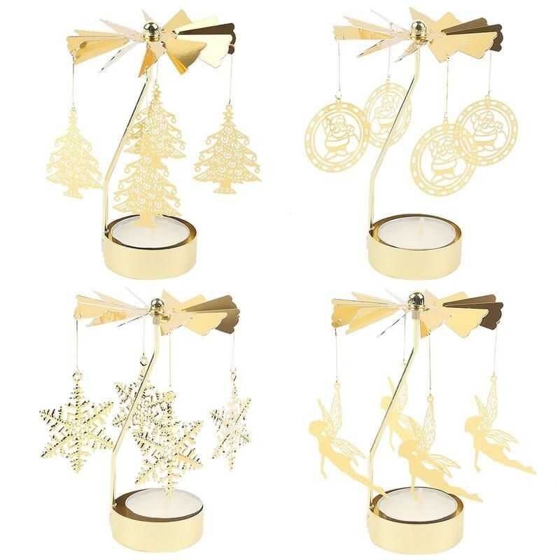 shop Department Store Rotating Romantic Candlestic Rotation Spinning ...