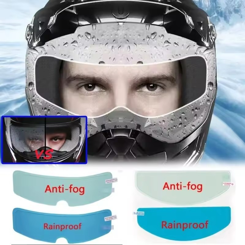 Motorcycle Helmet Rainproof/Anti-fog Film - Moto Helmet Accessories ...