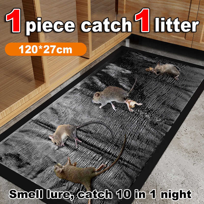 Glue Traps 120X27cm Super Sticky Mousetraps Rats Board For Big Pang ...