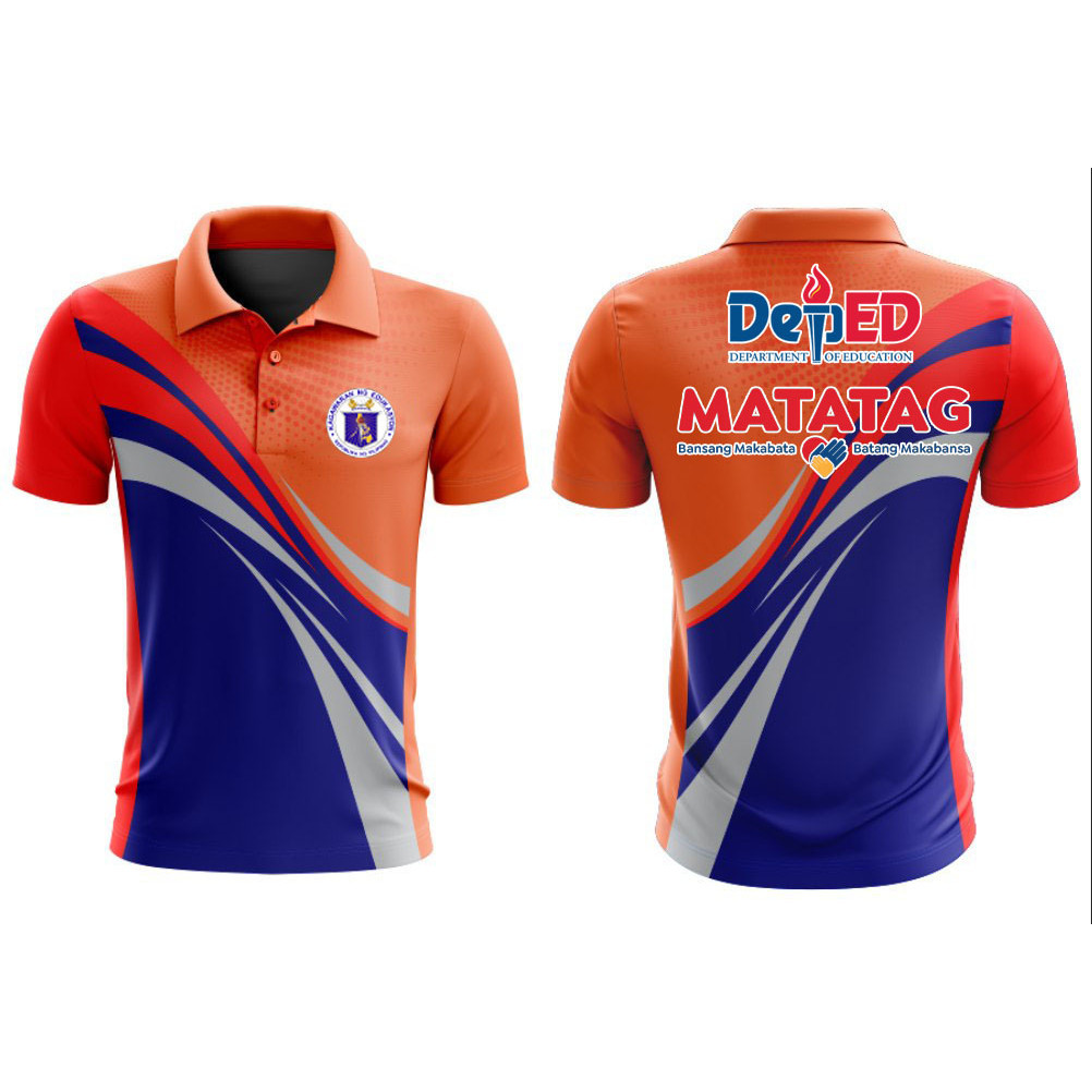 DEPED MATATAG POLO SHIRT UNIFORM FULL SUBLIMATION POLO-Shirt FOR WOMEN ...