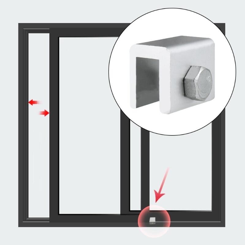 Window Safety Lock Sliding Screen Window Security Lock Anti Theft ...