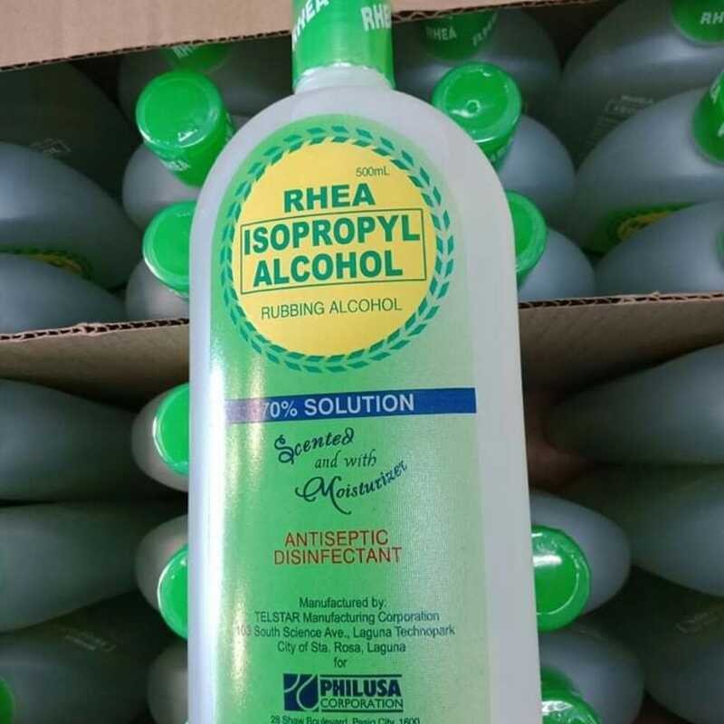 Alcohol (Rhea Isopropyl Alcohol With Moisturiser 500 Ml) | Shopee ...