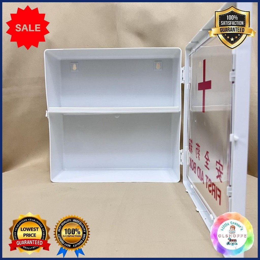 310 - ZOOEY FIRST AID BOX WALL MOUNTED MEDICINE KIT /MEDICINE STORAGE ...