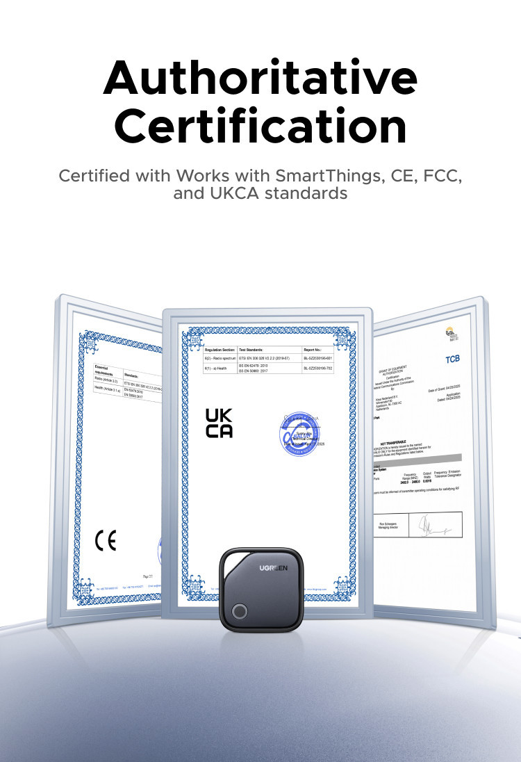 UGREEN Tracker Samsung Locator Work with SmartThings Global Position ...
