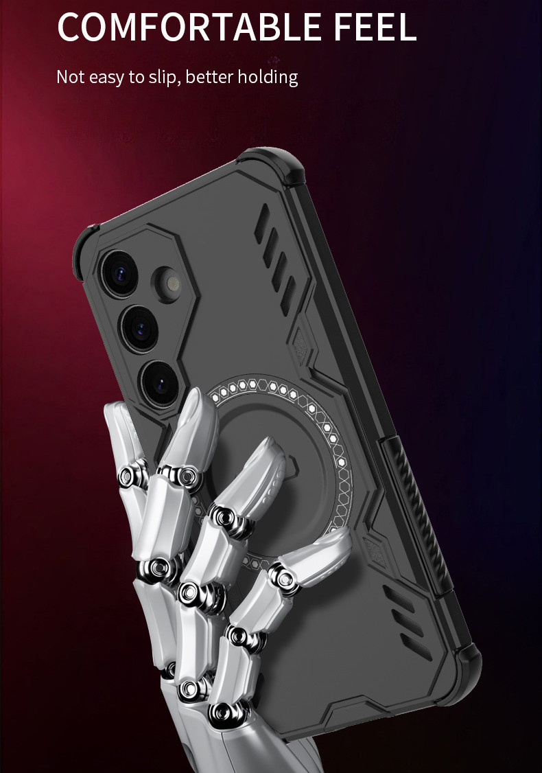 Lenuo Magnetic Phone Case For Samsung Galaxy S25 Edge Plus Ultra M56 ...