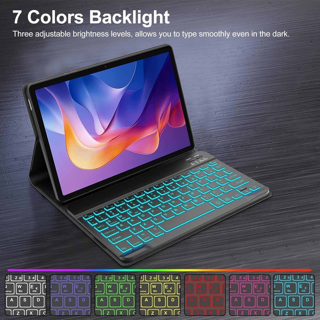 Keyboard Case for Infinix Xpad 20 2025 11inch Wireless Backlit Keyboard ...