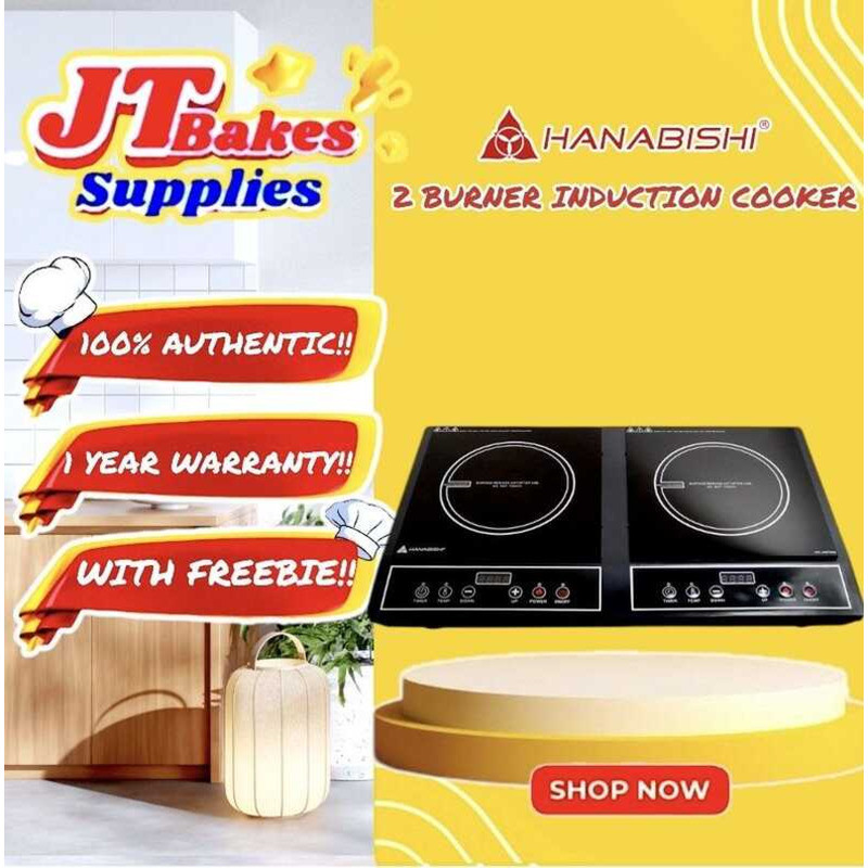 Hanabishi Hic-400Twin Twin Induction Cooker Double Hic400twin 547 ...