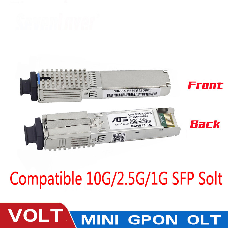 Mini GPON OLT Micro VOLT OLT-Stick 1.25G to 2.5G Plug and Play Support 16-32 ONU gigabit ...