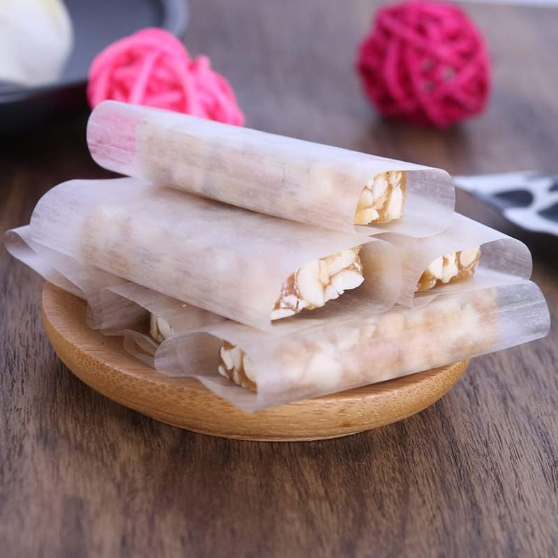 500 Sheets Transparent Edible Glutinous Rice Paper Candy Coated ...