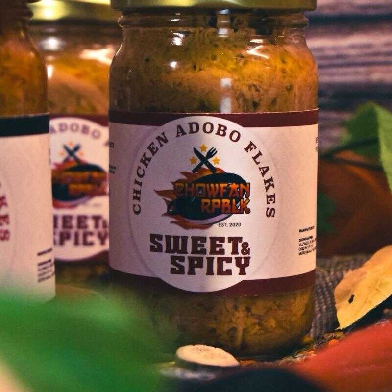 Adobo Flakes Sweet & Spicy 220Ml. | Shopee Philippines