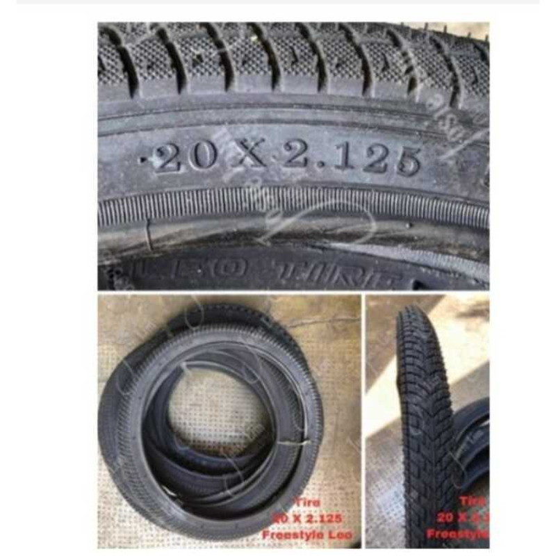 Tire Gulong 20 X 2.125 [Freestyle] Bike Exterior Interior Set | Shopee ...
