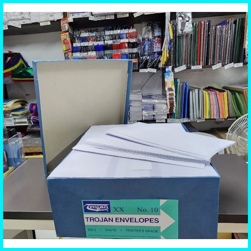 TROJAN ENVELOPE NO.10XX 75gsm / 10XXX 90gsm "PRINTERS GRADE" LONG 500's ...