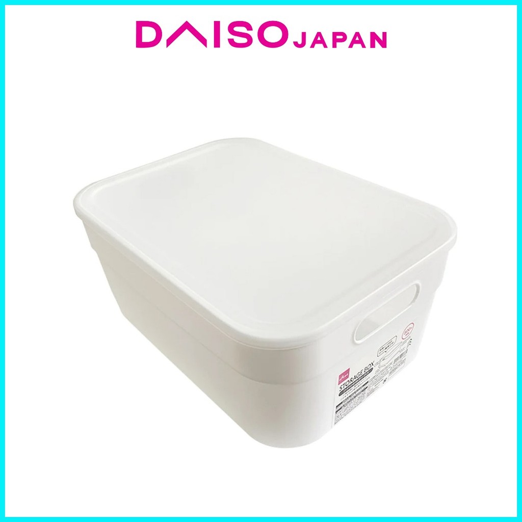 Daiso Storage Box with Lid | Shopee Philippines