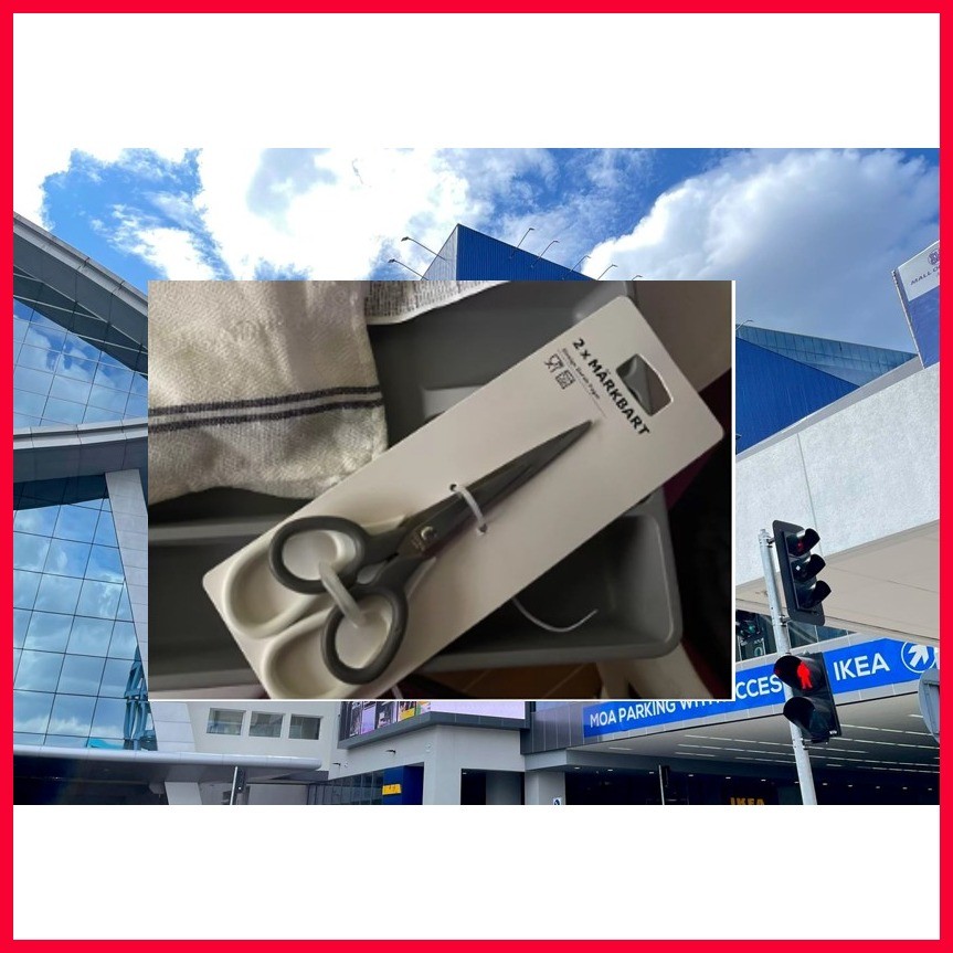 IKEA Authentic MARKBART Scissors, Set of 2 (Original) | Shopee Philippines