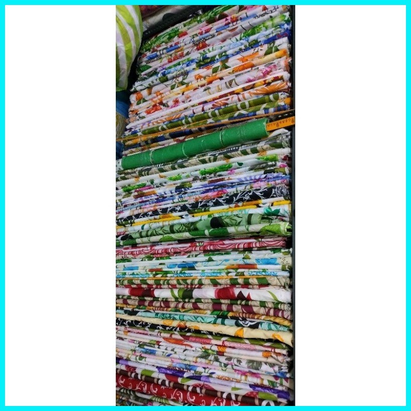 RETASO GEENA PRINTED FABRIC per kilo random disign assorted 60 width ...