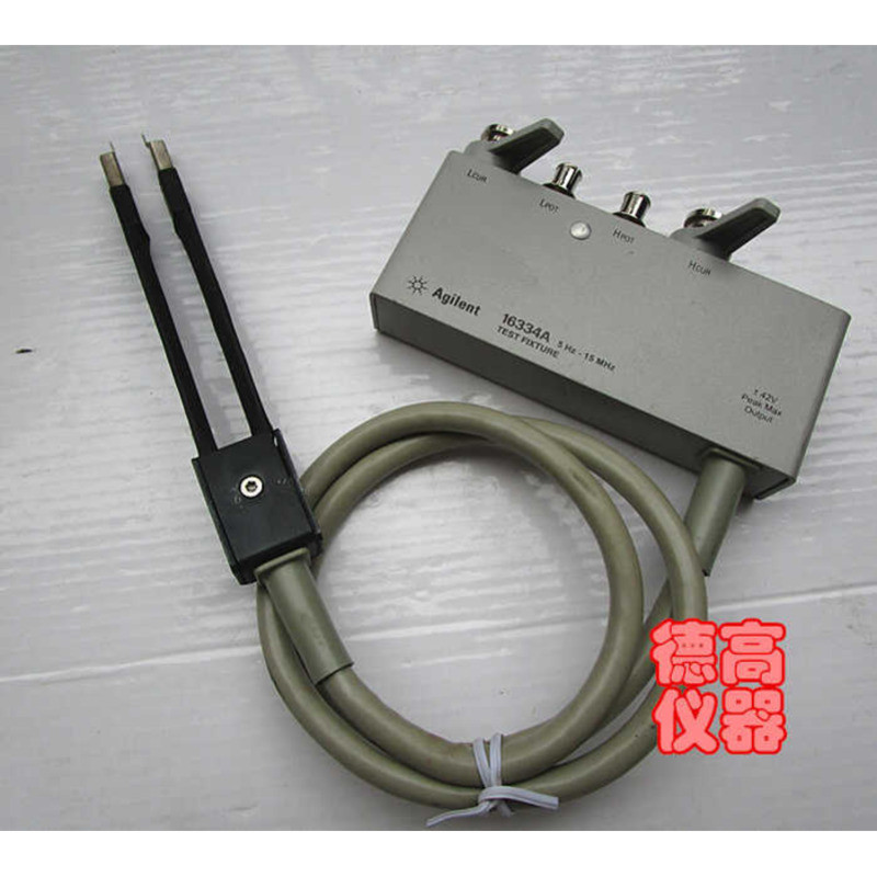 Agilent 16334A bridge test SMD patch fixture LCR instrument accessories ...