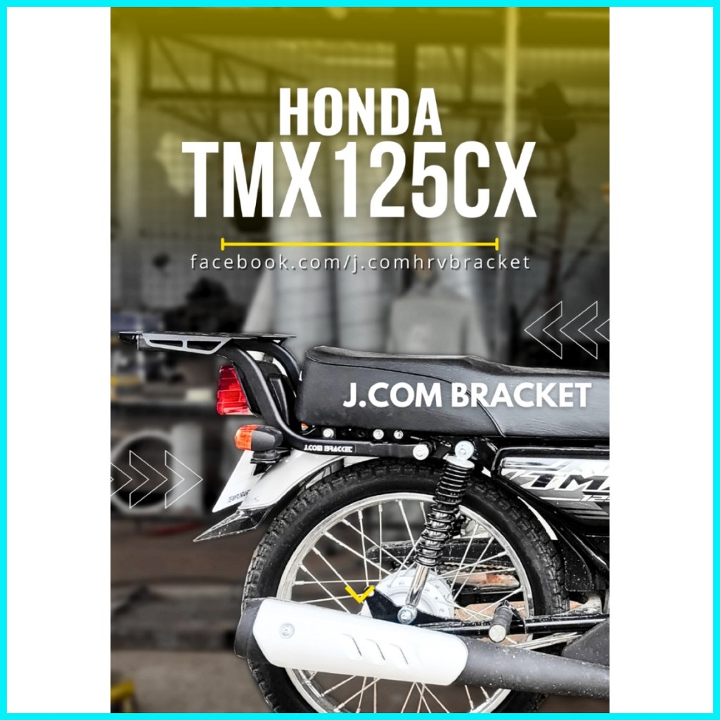 Honda TMX 125 CX / Alpha Top Box Bracket with Plate Original J.Com ...