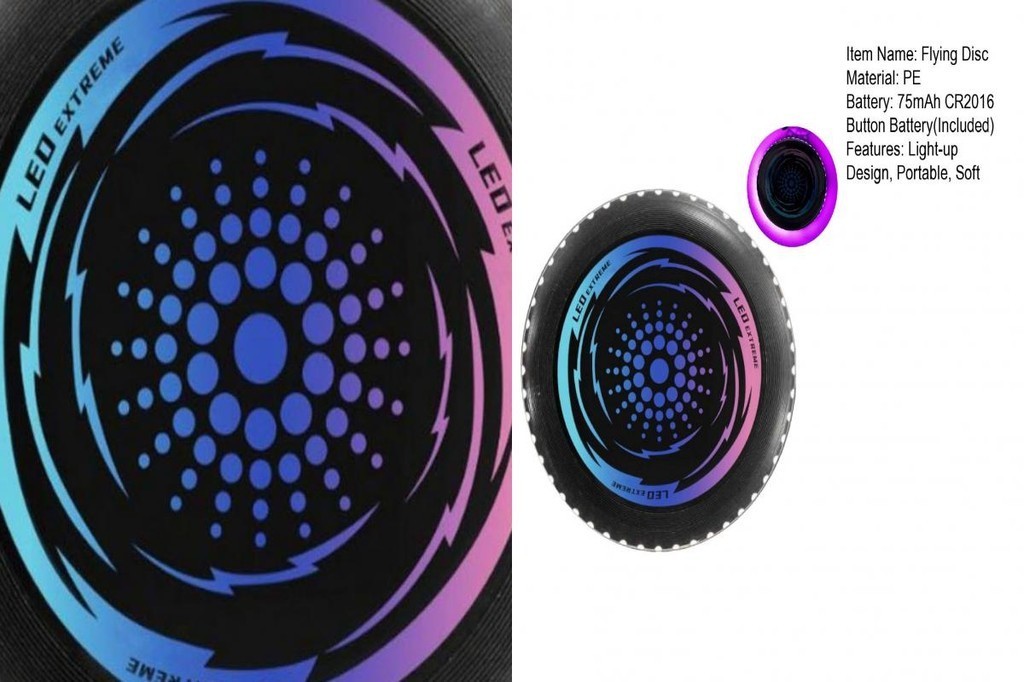 Kids Flying Disc Outdoor Flying Discs Kids Led Flying Disc Toy Light-up ...