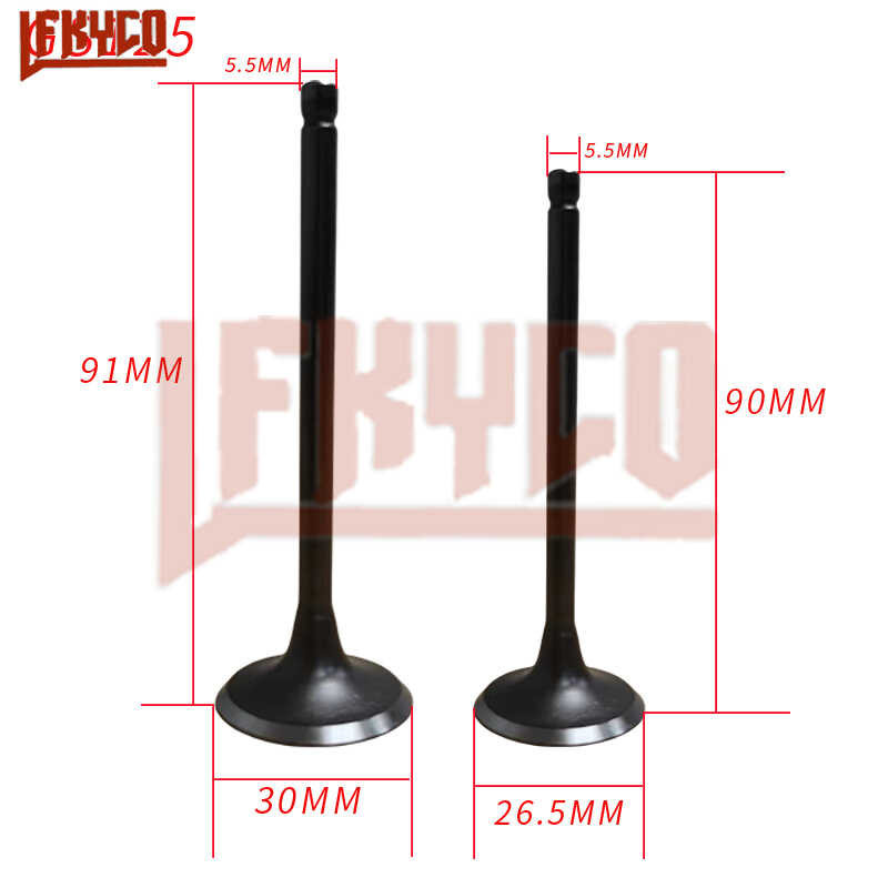 Motor Racer Exhaust Vaes Inlet Intake Kit Para sa Suzuki GN125 GZ125 ...