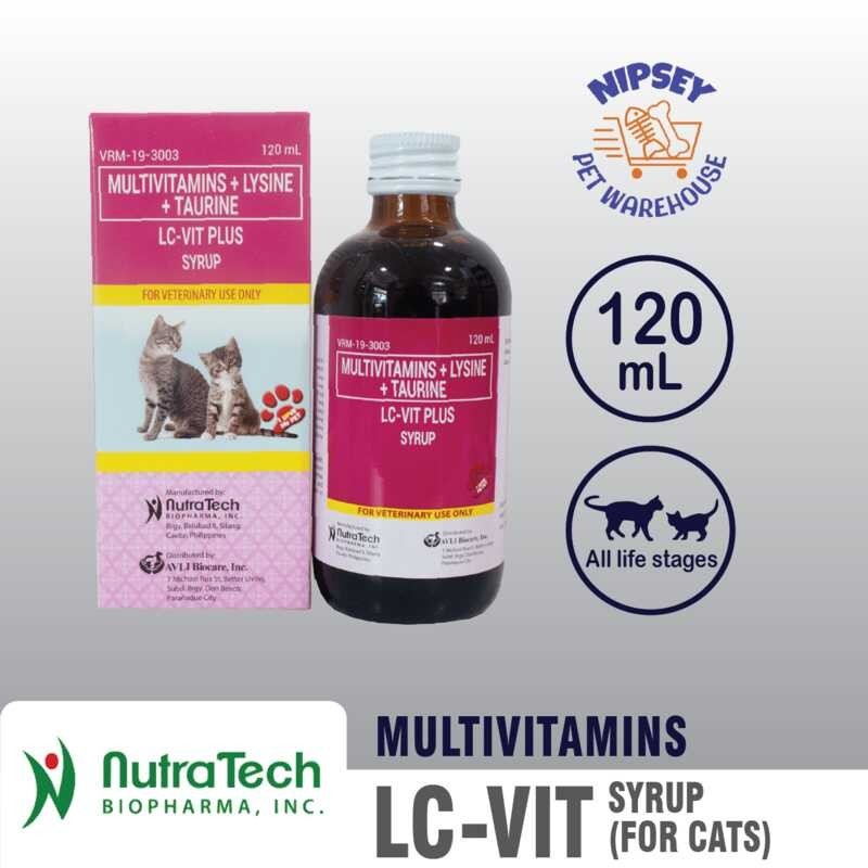 LC-VIT PLUS PET MULTIVITAMINS SIRUP para sa Cat 120ml | Shopee Philippines